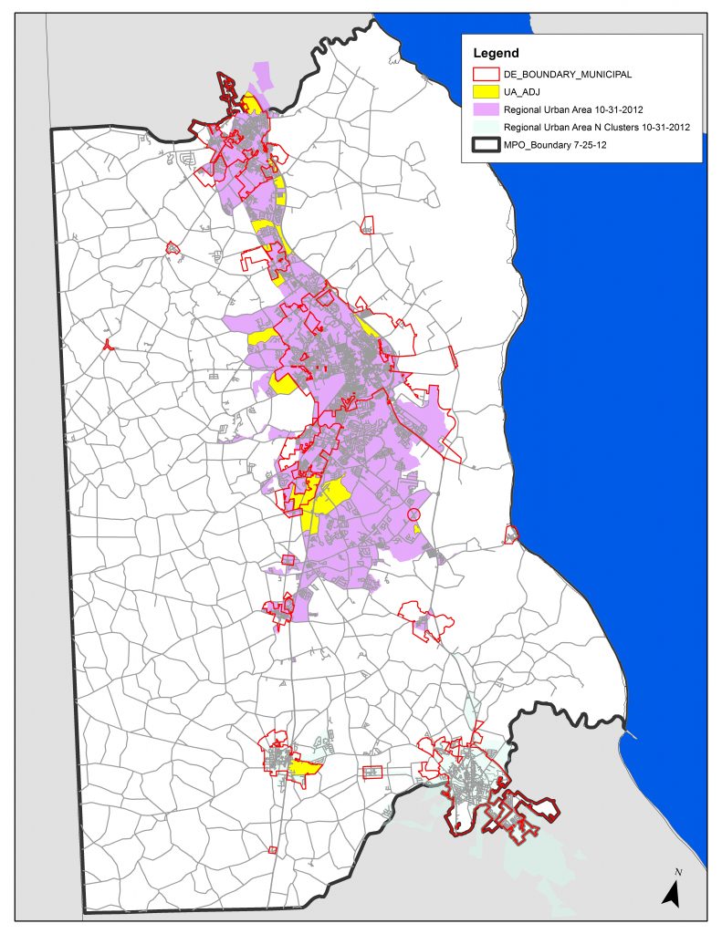 Map Gallery - Dover Kent MPO - Kent County Delaware