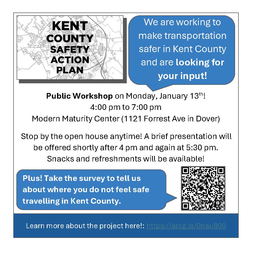 SS4A - Kent County Safety Action Plan - Dover Kent MPO - Get Your Voice ...